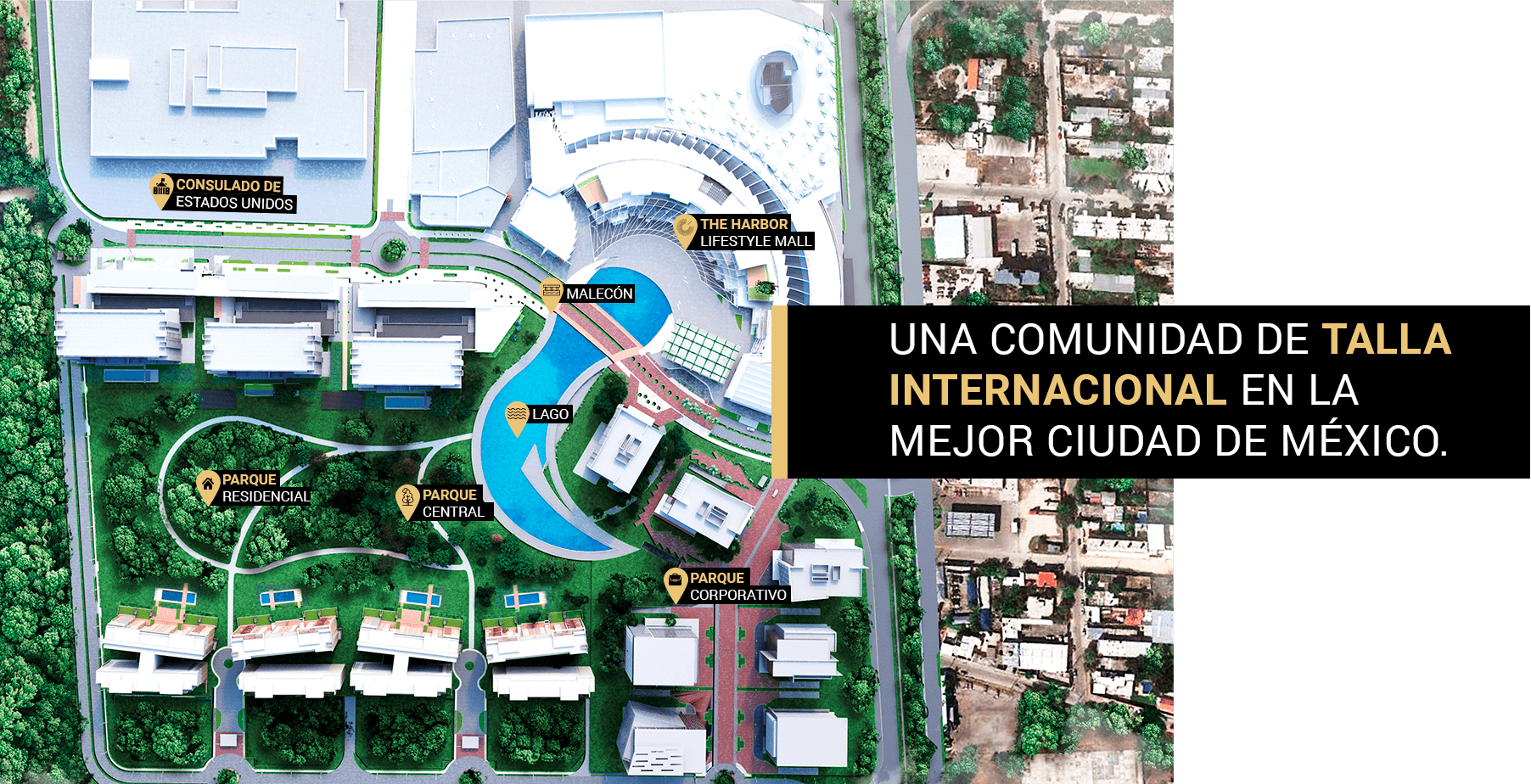 Master plan - Vía Montejo | Desarrollo de usos mixtos en Mérida